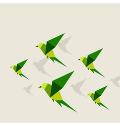 Bird map Royalty Free Vector Image - VectorStock