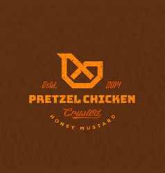Chicken time logo Royalty Free Vector Image - VectorStock