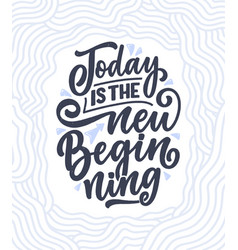 Lettering slogan about bicycle for poster print Vector Image