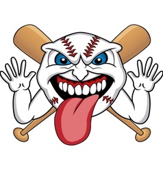 Mean Face Baseball Vector Images (21)