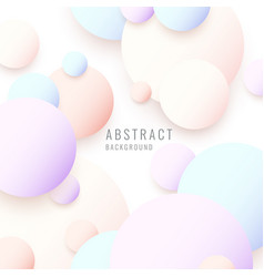 Circular business pattern design abstract white Vector Image