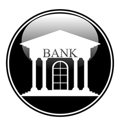 Bank button Royalty Free Vector Image - VectorStock