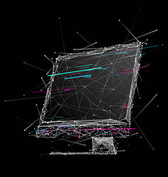 Computer networks Royalty Free Vector Image - VectorStock