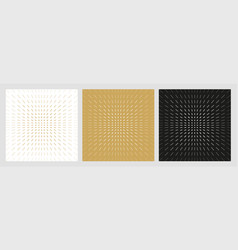 Premium gold abstract geometry seamless pattern Vector Image