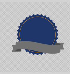 Blank colorful seal stamp sticker label Royalty Free Vector