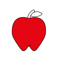 Apple Uncolored Vector Images (41)