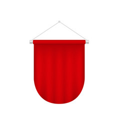 Royal flag 3d banner Royalty Free Vector Image