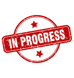 Grunge Progress Red Stamp Vintage Vector Images (over 110)