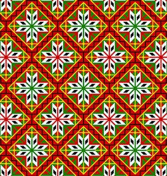 Norwegian folk art Bunad black pattern Royalty Free Vector