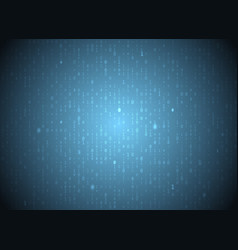 Binary code dark background big data Royalty Free Vector