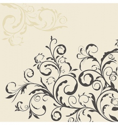 Flourish background Royalty Free Vector Image - VectorStock
