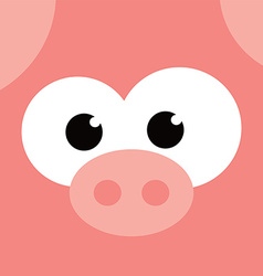 Square animal face icon button set Royalty Free Vector Image