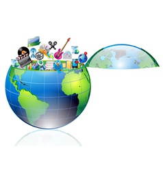 Multimedia computer Royalty Free Vector Image - VectorStock