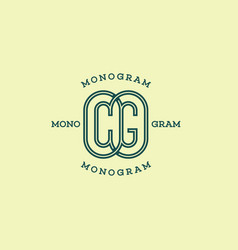 Cg Monogram Logo Vector Images (over 1,900)
