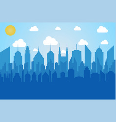 Retro Comics City Street Scene Royalty Free Vector Image