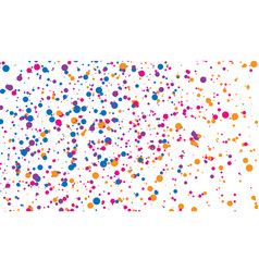 Circle dots set bright colorful blot dots Vector Image