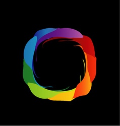 Spectrum of visible light- color wheel design Vector Image