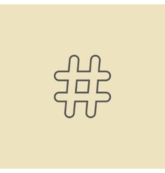 Black Hashtag Vector Images (over 1,300)