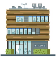 Shop building Royalty Free Vector Image - VectorStock