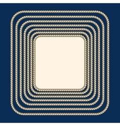 Nautical rope knots decorative vintage Royalty Free Vector