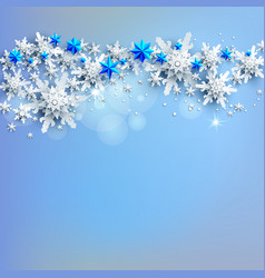 Light blue background and frame Royalty Free Vector Image