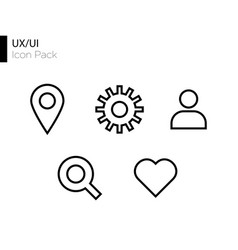 Object detection app app icon Royalty Free Vector Image