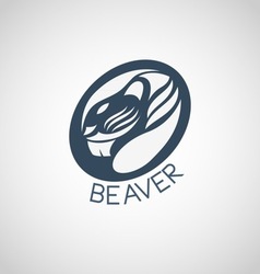 Beaver logo Royalty Free Vector Image - VectorStock