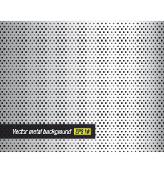 Metal texture pattern with holes Royalty Free Vector Image