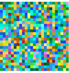 Seamless colorful pixel pattern Royalty Free Vector Image