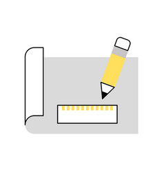 Sheet draw ideas Royalty Free Vector Image - VectorStock