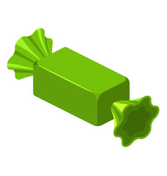 Candy wrapped isometric sweet food Royalty Free Vector Image