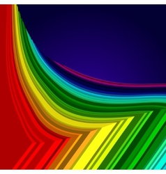Rainbow colored barcode Royalty Free Vector Image
