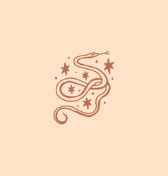 Snake Minimalist Vector Images (over 240)