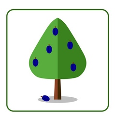 Plums Royalty Free Vector Image - VectorStock