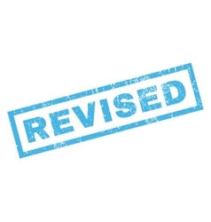Revised rubber stamp Royalty Free Vector Image
