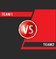 Versus Screen Background Vs Letters For Sport Vector Image versus-screen-background-vs-letters-for-sport-vector-image