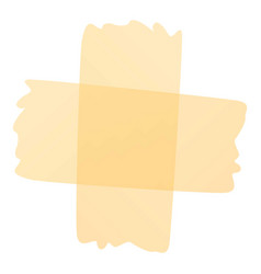 Red sellotape scotch icon cartoon style Royalty Free Vector