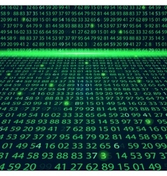 Template coding and programming theme Green Vector Image