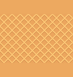 Waffle flowing chocolate or soft glaze texture Vector Image