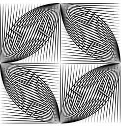 Lines blend object Royalty Free Vector Image - VectorStock