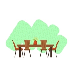 House scene with kids doing different activities Vector Image