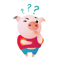 Question Mark Character Royalty Free Vector Image