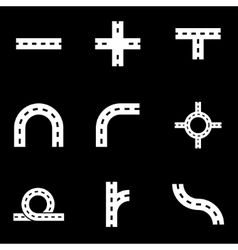 Top view Set icons Royalty Free Vector Image - VectorStock