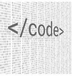 Hex code stream random hexadecimal code cyber Vector Image