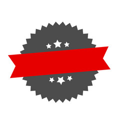 Draft label red band sign Royalty Free Vector Image