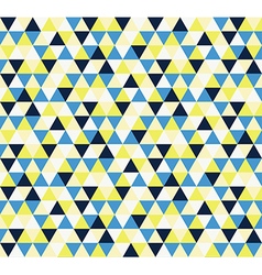 Abstract white yellow and black triangle Vector Image
