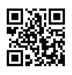 Qr code with red frame label contains product Vector Image