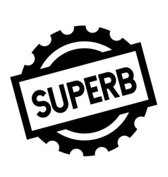 Superb black stamp Royalty Free Vector Image - VectorStock
