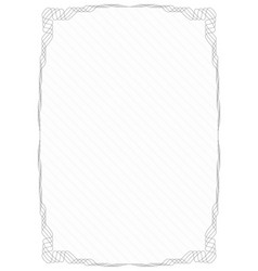 Blue frame border with security protective grid Vector Image