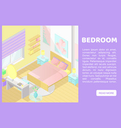 Isometric low poly cutaway interior Royalty Free Vector